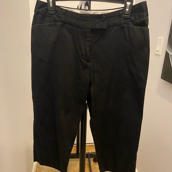 George | Pants & Jumpsuits | George Size 8 Black Cropped Pants | Poshmark